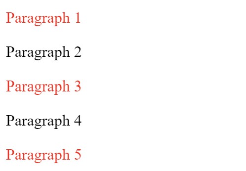CSS :nth-child() Pseudo-Class Selector | HTML All The Things